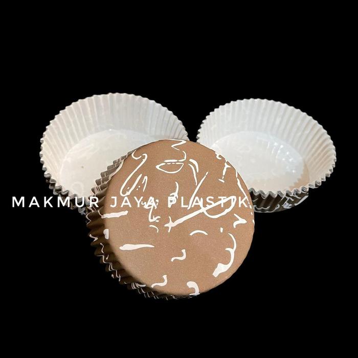 Jual CAKE CASE BULAT PAPER CUP ROTI LAMINASI ISI 200 PC - kincir angin ...