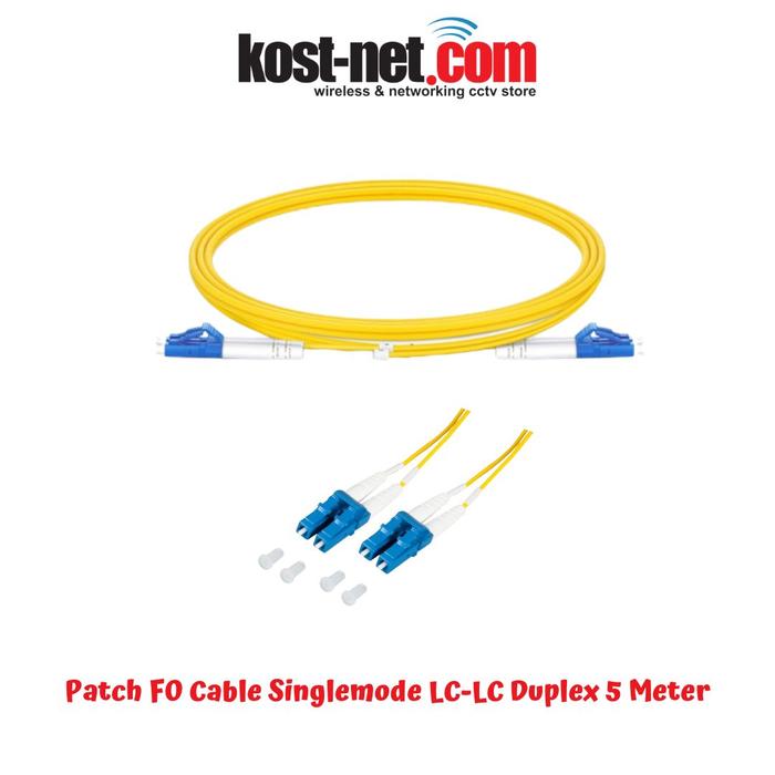 Jual Patch FO Cable Singlemode LC-LC Duplex 5 Meter - Kab. Sleman ...