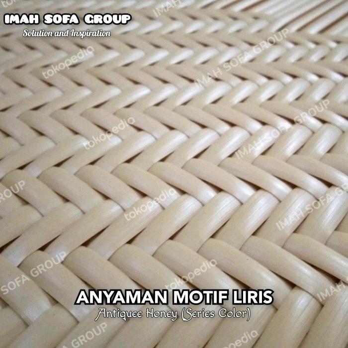 Jual Anyaman Lembaran Rotan Sintetis Motif Liris - Kab. Bogor - IMAH ...