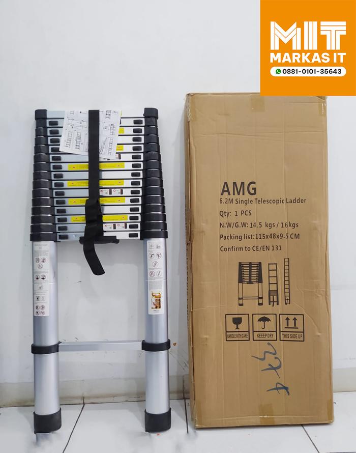 Jual AMG Tangga Single Telescopic 6.2m - Kota Makassar - Markas IT MKS ...