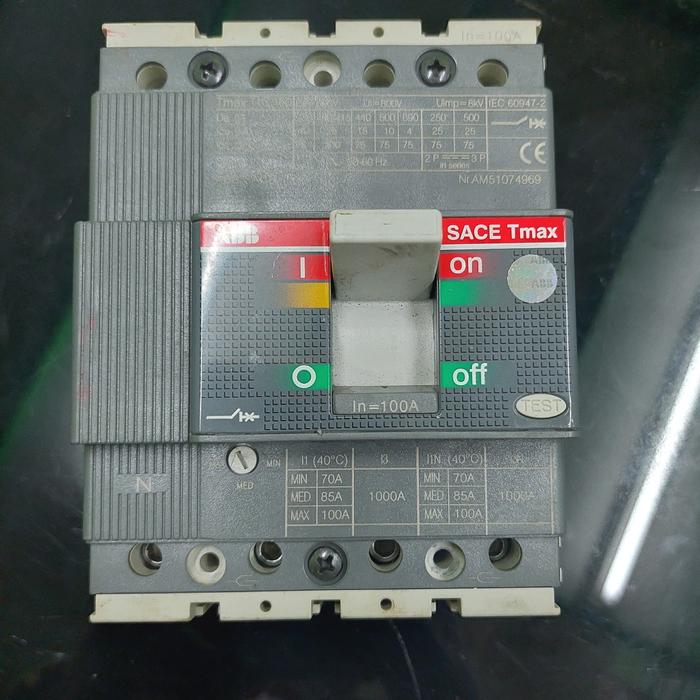 Jual MCCB SACE TMAX T1C 160,100A 4P(R,S,T,N) ABB - Jakarta Pusat - INDO KARYA PANEL | Tokopedia