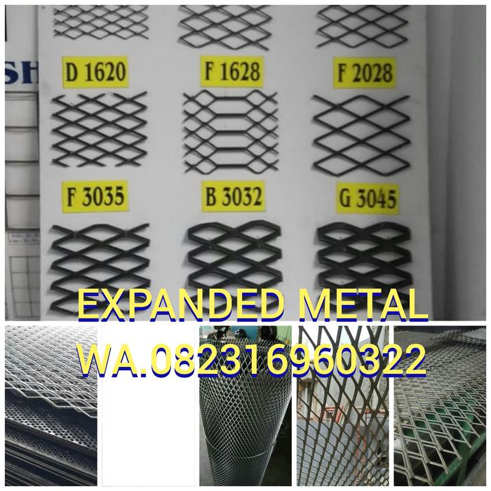 Jual plat expanded metal besi F2028 x 1,2 x 2,4 mtr. - Jakarta Barat - KURNIA@BMP | Tokopedia