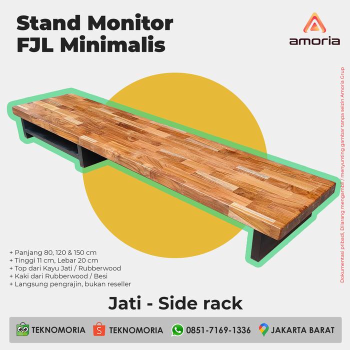 Jual Stand Monitor Kayu Minimalist Ukuran Panjang - Add on 25.000 ...