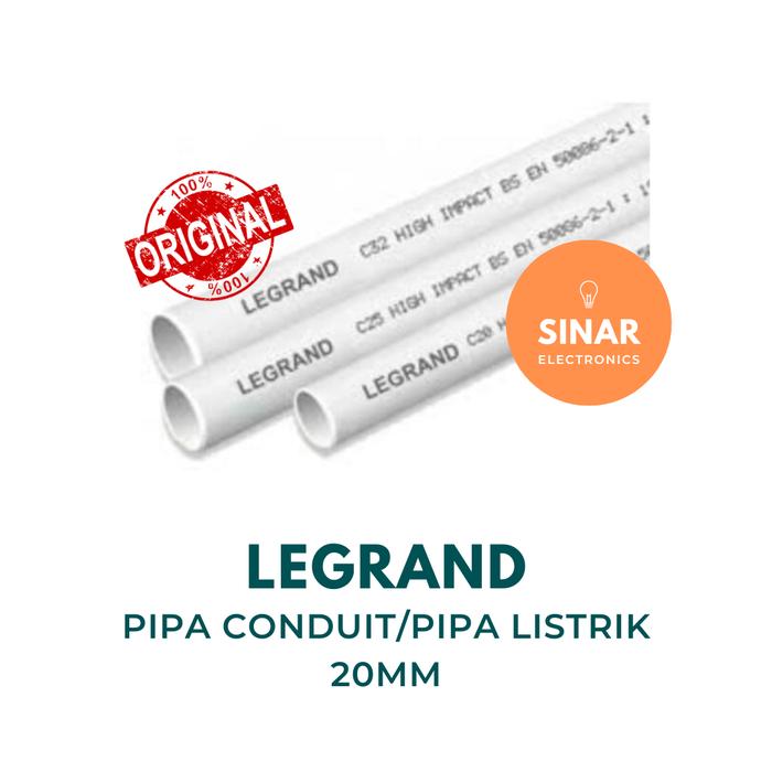 Jual Pipa Conduit / Pipa Listrik 20 mm/20mm LEGRAND Original - Kota ...