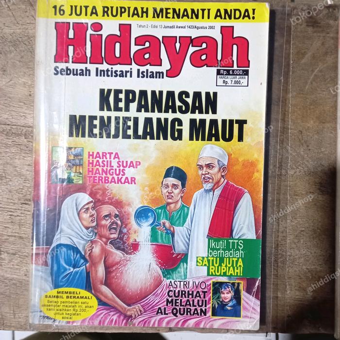 Jual Majalah Hidayah edisi 13 - Kab. Bandung Barat - Shiddiq toko ...