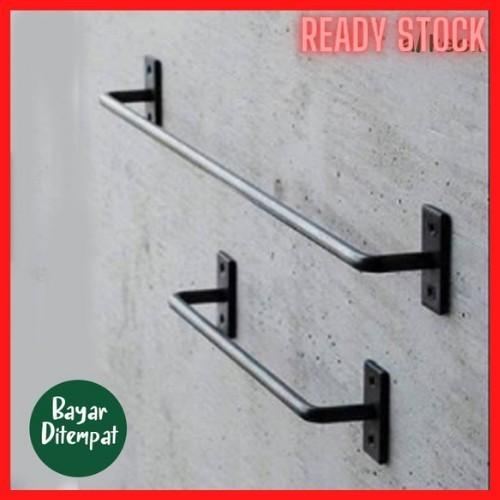 Jual Rak Gantungan Hanger Baju Model Tembok - Gawangan Dinding Baju ...