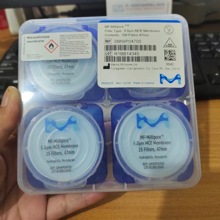 Jual MF-Millipore Kertas Saring / Membrane Filter MCE , 5 µm / 47mm ...