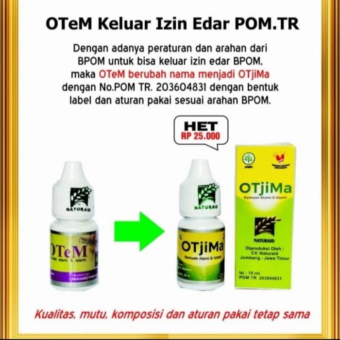 Jual Otem Otjima Herbal Tetes Mata Otem Kemasan Baru Dan Sudah Berizin ...