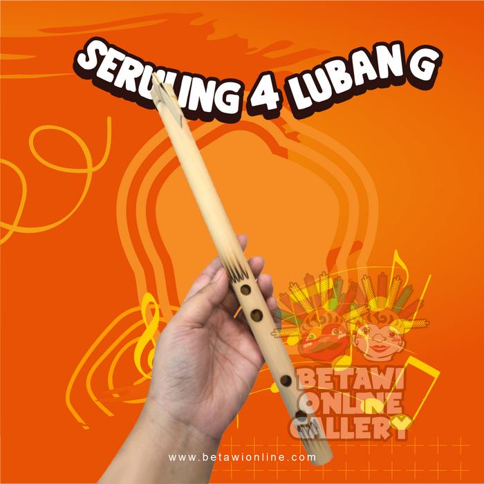 Promo Seruling / Suling Bambu 4 Lubang - Jakarta Selatan - Betawi ...