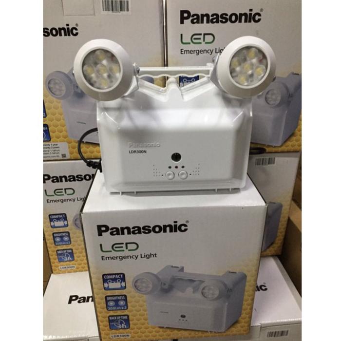 Jual Panasonic lampu emergency LDR300N emergency twin spot LDR300N ...