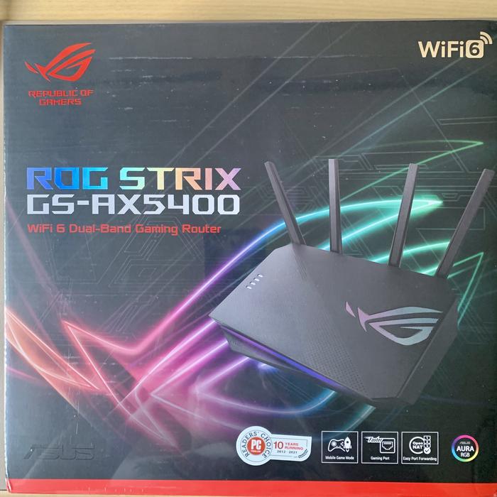Jual ASUS ROG STRIX GS-AX5400 AX5400 WiFi 6 Gaming Router Aimesh Mesh ...