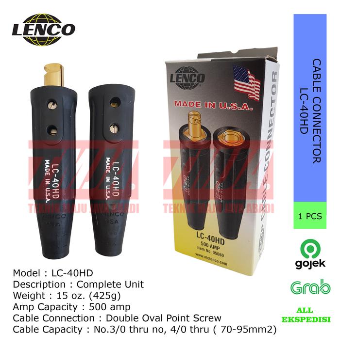 Jual LENCO Cable Connector Set LC-40HD - Jakarta Barat - Teknik Maju ...