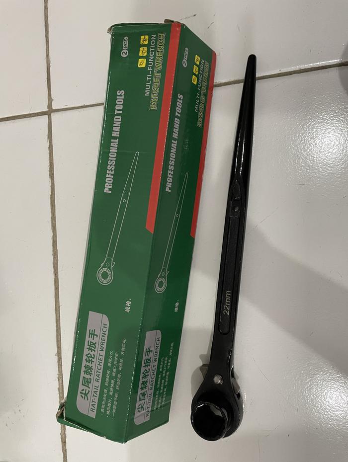 Jual Single Head Ratchet Wrench 12 point 22 mm IMPA 611033 - Jakarta ...