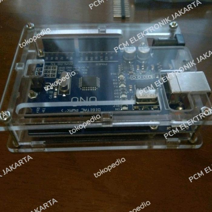 Jual Box Kotak Case Casing Acrylic Transparant Enclosure Arduino Uno R3 Jakarta Barat Pcm
