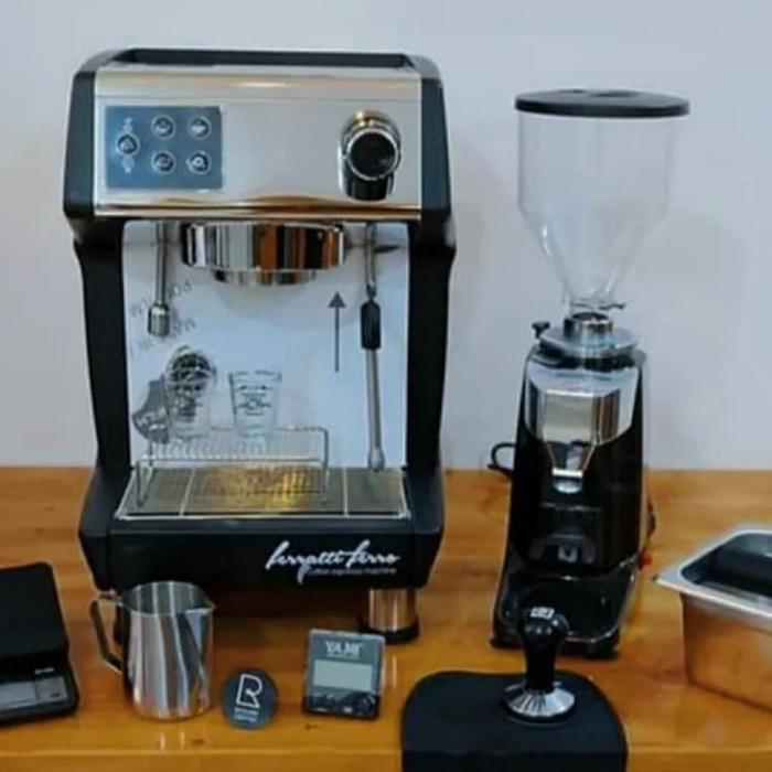 Jual Paket Mesin Espresso Feratti Ferro FCM3200D + Grinder N500 Auto ...