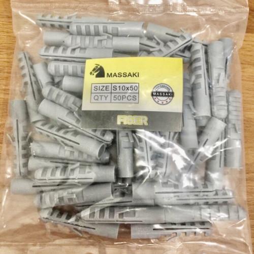 Jual Piser Untuk Skrup baut Tembok Ukuran S10x50 10mm Isi 50 Pcs - Kota ...