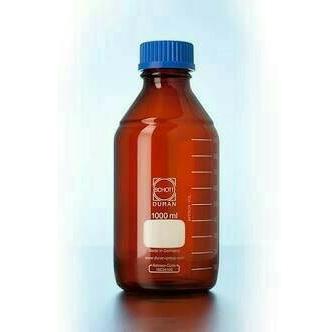 Jual DURAN LABORATORY AMBER 1000 ML-BOTOL SCHOTT DURAN COKLAT 1L ...