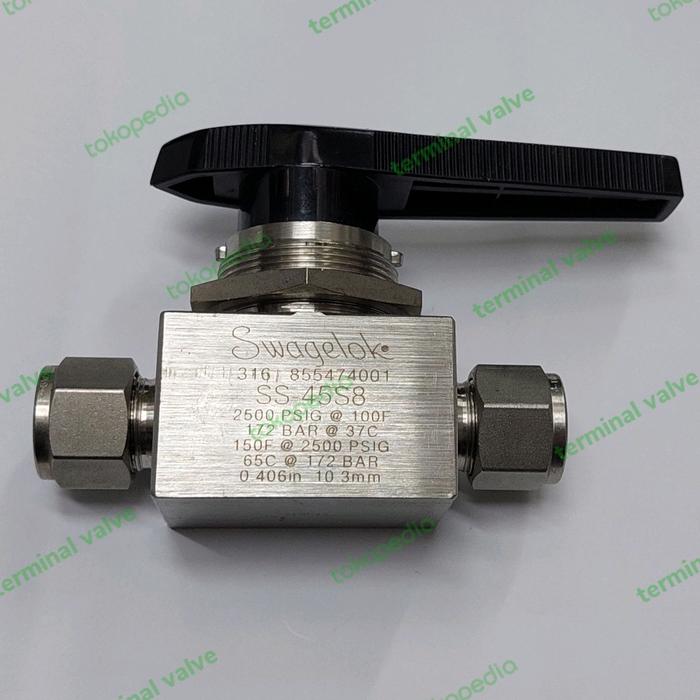 Jual ball valve swagelok ss-45S8/ball valve 1/2Tube swagelok - Jakarta ...