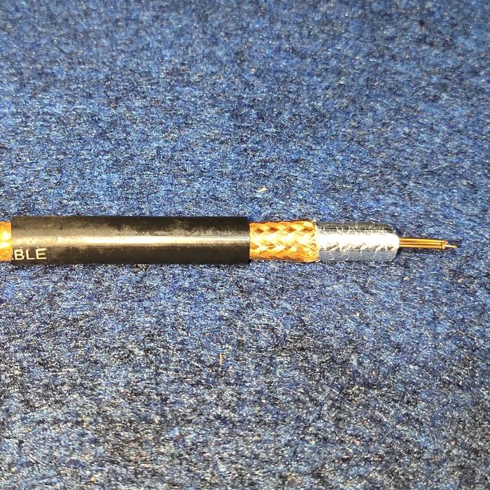 Jual Kabel Belden RG8 RG-8 8237 Coaxial Serabut Stranded Hitam USA ...