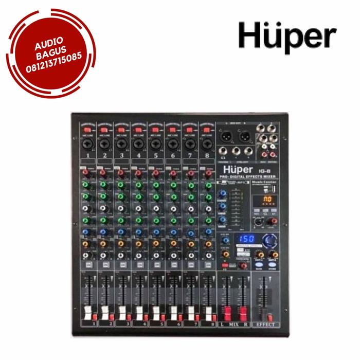 Jual HUPER IG8 / IG 8 MIXER 8 CHANNEL USB BLUETOOTH ORIGINAL - Jakarta Barat - Audio Bagus ...
