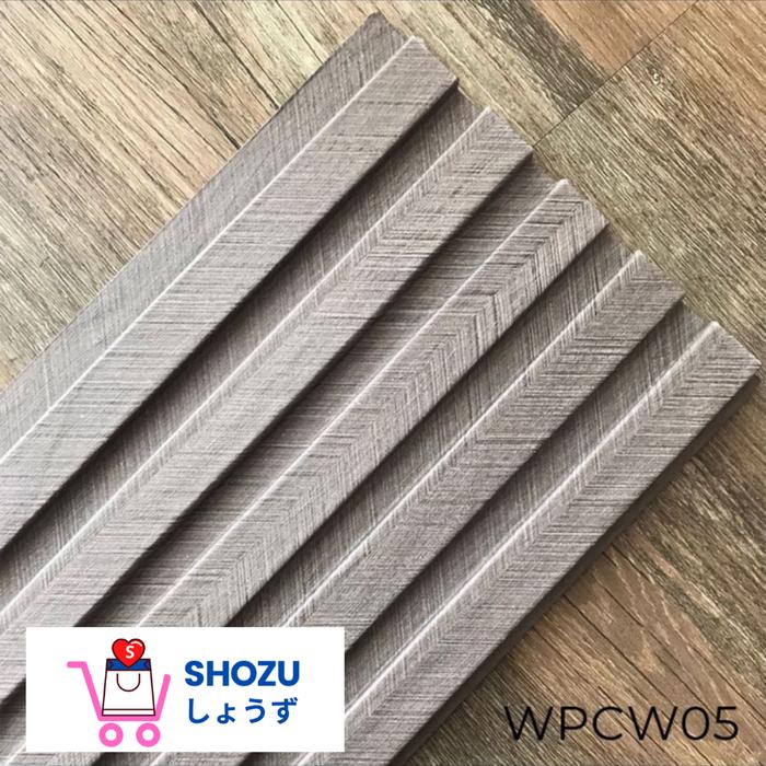 Jual WOOD PANEL 3D WPC Wallpanel PVC Kayu Partisi Motif Solid Kisi Kisi ...