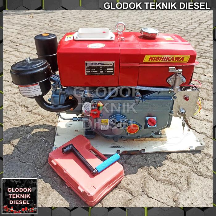 Jual Mesin Penggerak Solar Engine Diesel 8 HP PK Electric Starter R 180 ORI - Kota Tangerang ...