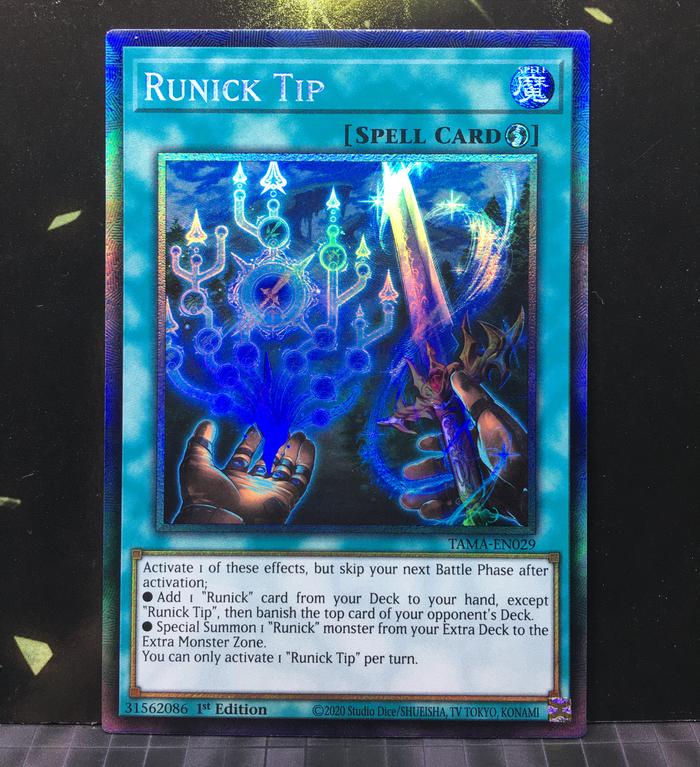 Jual Yugioh TCG Runick Tip - TAMA Collector Rare - Jakarta Barat ...