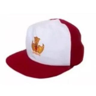 Jual Topi Merah Putih SD/Topi Merah SD/SMP/SMA/Topi Seragam Logo BORDIR ...