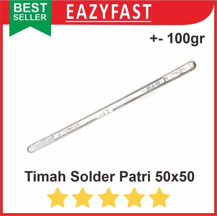 Jual Timah Solder Las Patri 50x50 100gr Batang Batangan Radiator ...