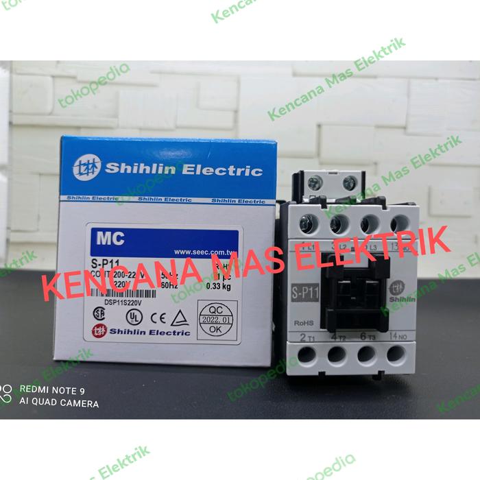 Jual Promo Kontaktor / Contactor SP11 / S-P11 Shihlin Electric 3 P Murah - Jakarta Pusat ...