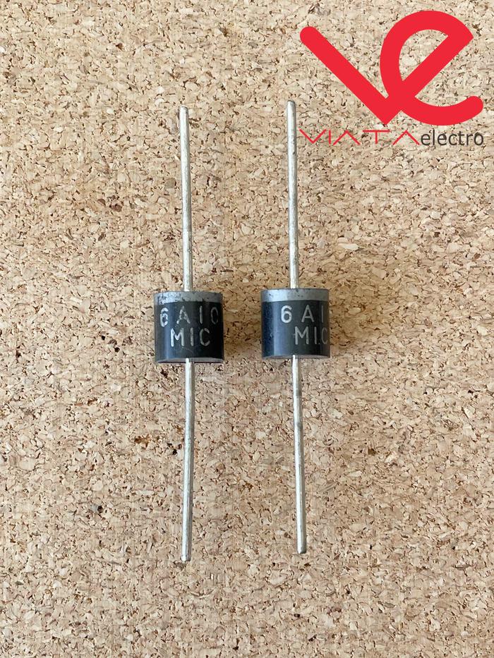 Jual DIODA 6A10 MIC ECERAN (1BUAH) RECTIFIER 6A DIODE 6A10 MIC - Kota ...