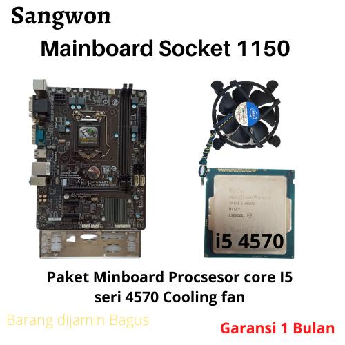 Jual Paket Mianboard H81M Procsesor Core I5 cooling fan - Jakarta Pusat ...