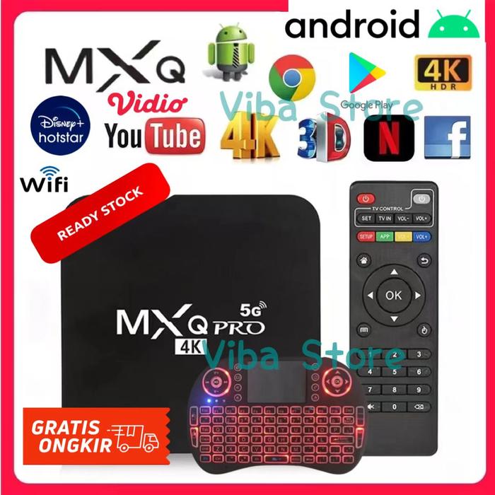 MXQ Max Plus 4gb 64gb Android Tv Box Smart TVBox RK3318, 46% OFF