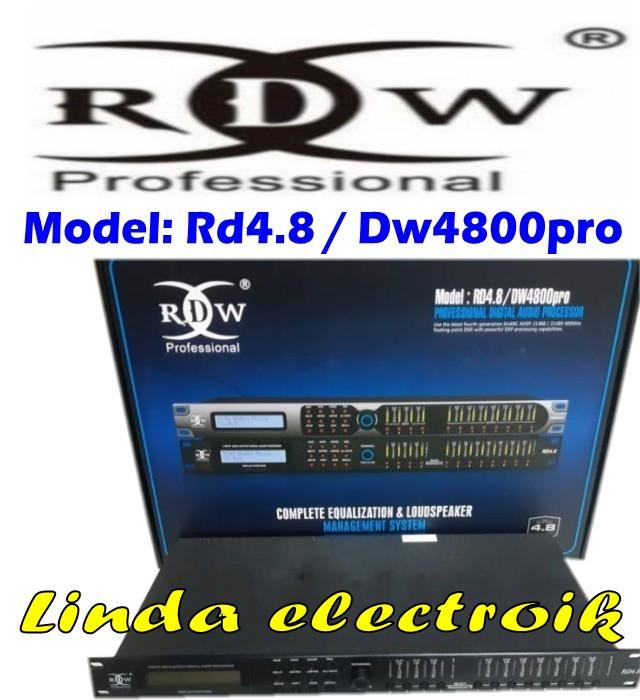 Jual Digital Audio Processor Rdw Dlms Management Speaker Rdw Rd4.8 ...