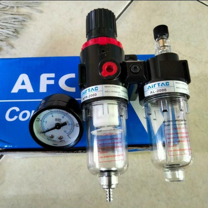 Jual AFC-2000 Filter regulator lubricAtor brAnd AIRTAC Ukuran drat 1/4 ...