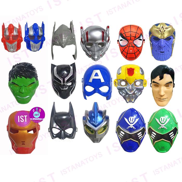 Jual Mainan Anak Topeng Super Hero Super Hero Mask Pahlawan Super ...
