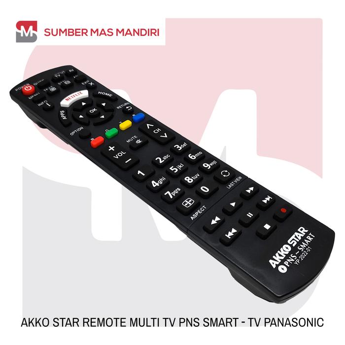 Jual REMOTE TV AKKO STAR PNS SMART / REMOT SMART MULTI PNS SMART TV - Jakarta Barat - SUMBER MAS ...