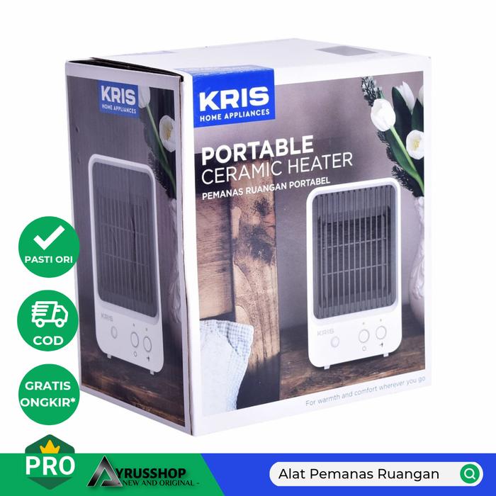 Jual Kris Alat Pemanas Ruangan Mini 600W ECO Heater Penghangat Udara ...