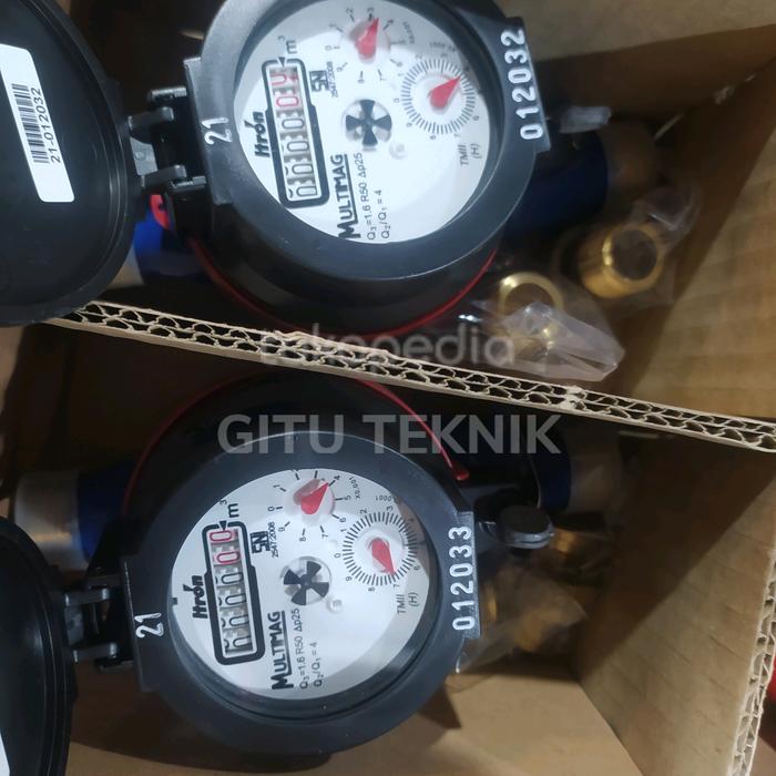 Jual Water Meter itron 1/2" inchi cast iron Multimag - Jakarta Pusat ...