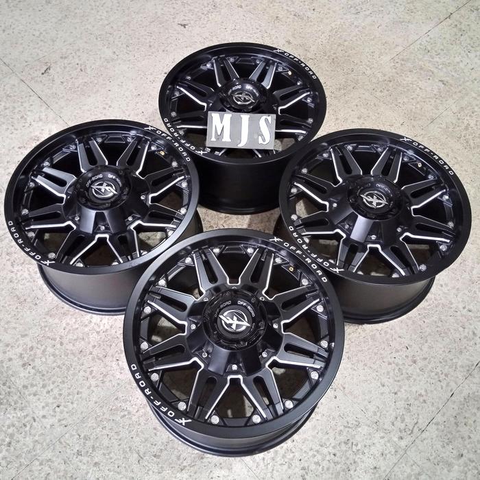 Jual velg off-road R18 pcd 6x139 PNP Pajero, Fortuner, hillux, Ford ...