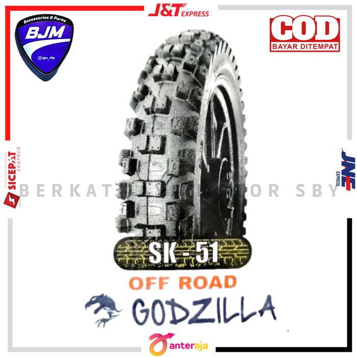 Jual TERMURAH BAN LUAR MOTOR TRAIL CROS PRIMAX SK51 90/100 RING 19 ...
