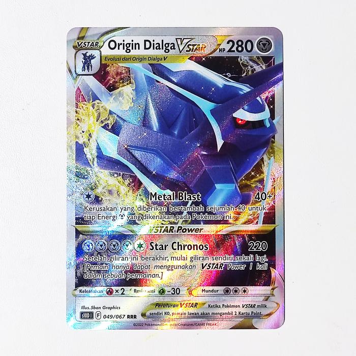 Jual Origin Dialga VSTAR RRR 049/067 S10D - Kartu Pokemon Indonesia - Jakarta Timur - Pokemon ...