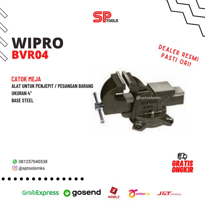 Jual CATOK MEJA / RAGUM PARON BODY BESI / BENCH VISE STEEL 4" 4 INCH ...