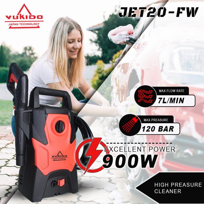 Jual jet cleaner yukido high pressure cleaner cuci untuk motor dan mobil - Kab. Tangerang - ASIA ...