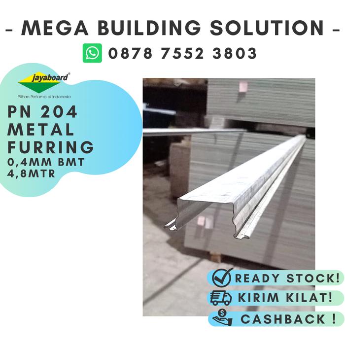 Jual Metal Furing Channel 4,8M PN 204 / Jayaboard Furring / Rangka Plafon / - Jakarta Barat ...