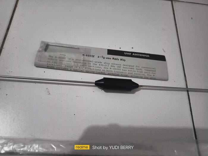 Jual Antena Langka Yaesu M402sx Antena Mobil Antene Larsen Frekuensi Uhf Di Seller Noelle ...