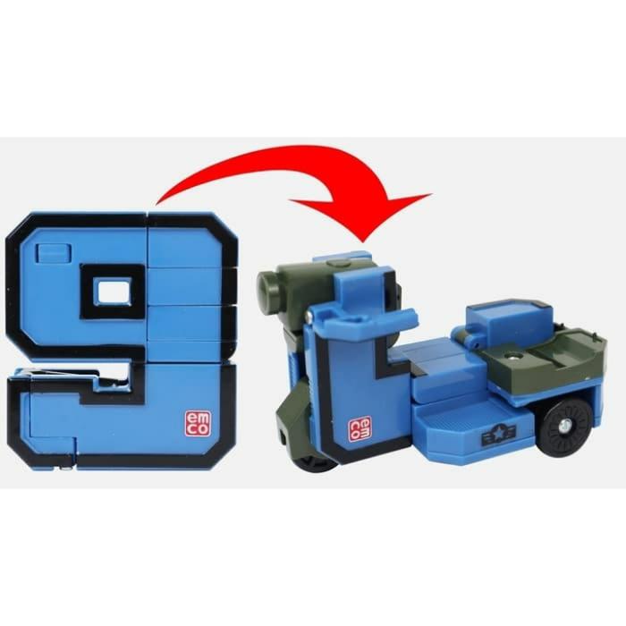 Jual Emco POCKET MORPHERS Number Robot Transformers - Jakarta Utara - D ...