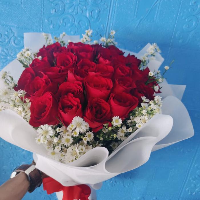 Jual buket mawar merah bunga fresh kado ultah dll - Jakarta Selatan ...