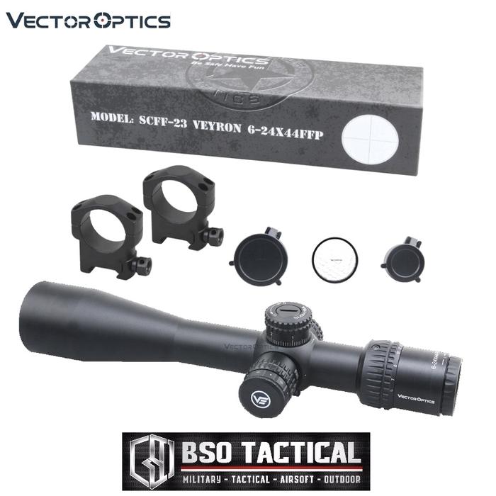 Jual Scope Tactical Vector Optic Veyron 6-24x44 IR FFP Hunting ...
