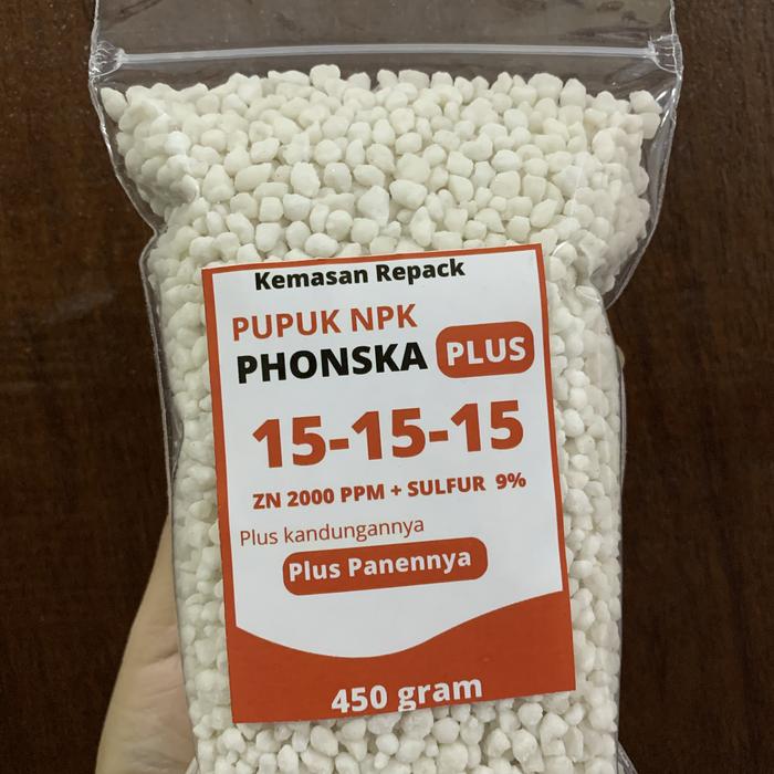 Jual Pupuk NPK Phonska plus 15-15-15 (450 gram) - Kota Tangerang ...